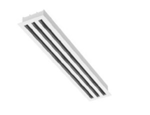 ML-37-NT Aluminum modulinear slot supply diffuser, 1/2″ slot for narrow ...