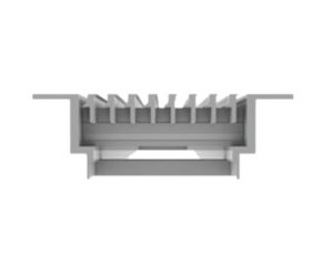 CT-PP-3 Aluminum “Pencil Proof” Linear Bar Grille, 7/32″ Bars, 7/16 ...