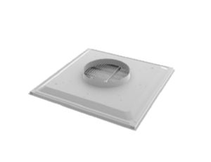 PDS Steel perforated diffuser with face mounted deflectors for drop ...